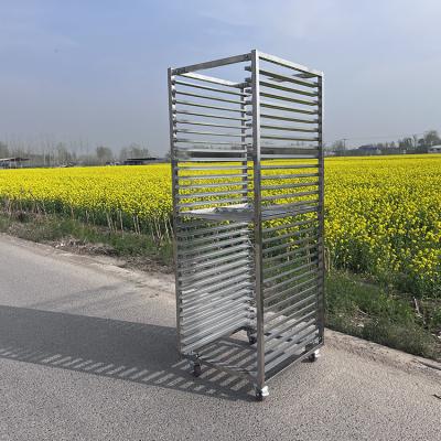 China 500pounds Stainless Steel Tray Trolley For Baking And Drying , Cooling Trolley For Bakery for sale