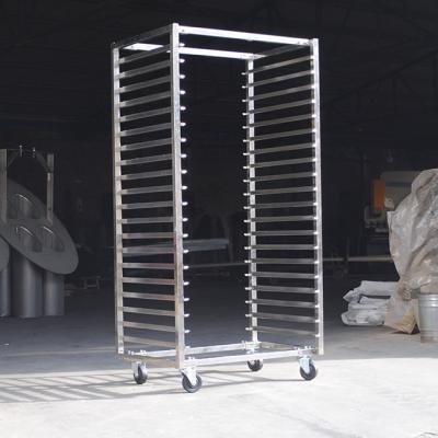 China Stainless Steel 201 Rotary Oven Trolley For Drying 15layers 12layers 10layers for sale