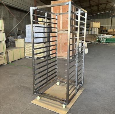 China 32 Layers Stainless Steel Aluminium Bread Bakery Oven Trolley For Professional Food Equipment for sale