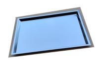 China 400*600*25mm Stainless Steel  Metal Tray Home Kitchen Baking Tray For Food Preservation for sale