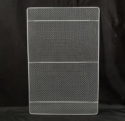 China Custom Metal Bakery Trays Stainless Steel 304 Wire Mesh Drying Food Tray for sale