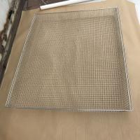 China Non-Stick Perforated Aluminum Baking Tray Round Corner for sale