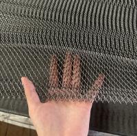 China Custom Aluminum Stainless Steel Chain Link Mesh 1mm-1.5mm Diameter for sale