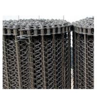 China 304 Stainless Steel Hinged Balanced Spiral Mesh Conveyor Belt for Stable Conveying in Food and Chemical Industries for sale