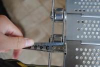 China Customizable Size Stainless Steel Conveyor Chain Belt With Holes For Drying And Cleaning for sale