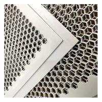 China 304 Stainless Steel Aluminum Punched Metal Plates with Decorative Perforations for Wall Decoration for sale