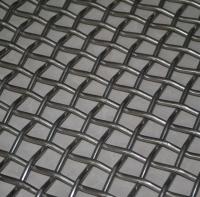 China 316 Material 5mm Hole Mesh Stainless Steel Crimped Wire Mesh Heavy Screen Mesh for sale