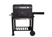 China 22 Inch Freestanding Charcoal Grills Bbq Trolley With Handle Side Table For Restaurant Cafe for sale