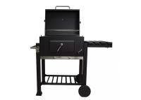 China 22 Inch Freestanding Charcoal Grills Bbq Trolley With Handle Side Table For Restaurant Cafe for sale