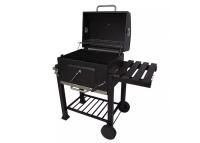 China 22 Inch Freestanding Charcoal Grills Bbq Trolley With Handle Side Table For Restaurant Cafe for sale