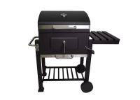 China 22 Inch Freestanding Charcoal Grills Bbq Trolley With Handle Side Table For Restaurant Cafe for sale