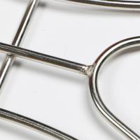 China Non Stick Stainless Steel Grill Screen Mesh Rack Mat Small Barbeque Grill Accessories for sale