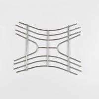 China Non Stick Stainless Steel Grill Screen Mesh Rack Mat Small Barbeque Grill Accessories for sale
