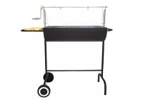 China Simple Charcoal Grill Bbq Barbecue Easy To Use Half Oil Drum Outdoor Barbecue for sale