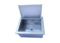 China Drop In Ice Cooler Chest Bin Stainless Steel 304 Countertop Barbeque Grill Accessories for sale