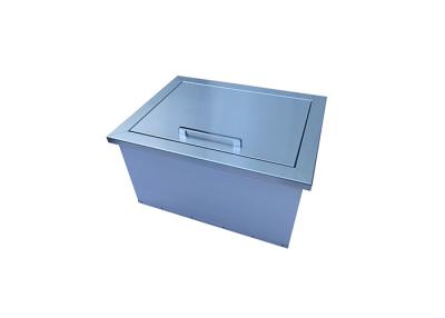 China Drop In Ice Cooler Chest Bin Stainless Steel 304 Countertop Barbeque Grill Accessories for sale