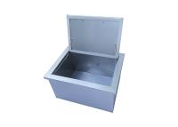 China Drop In Ice Cooler Chest Bin Stainless Steel 304 Countertop Barbeque Grill Accessories for sale