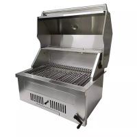 China Stainless Steel Drop In Charcoal Grills For Outdoor Kitchen Built In Island 32.5