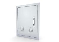 China Silver Black Bbq Access Doors Cabinet Bbq Island Component Vented 20