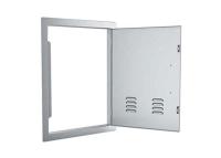 China Silver Black Bbq Access Doors Cabinet Bbq Island Component Vented 20
