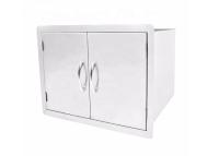 China Double BBQ Access Doors Island Barbecue Access Doors 30 Inch Dry Storage for sale