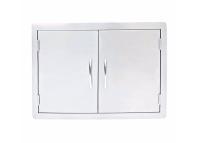 China Double BBQ Access Doors Island Barbecue Access Doors 30 Inch Dry Storage for sale