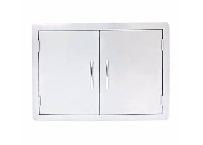 China Double BBQ Access Doors Island Barbecue Access Doors 30 Inch Dry Storage for sale