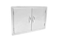 China Double BBQ Access Doors Island Barbecue Access Doors 30 Inch Dry Storage for sale