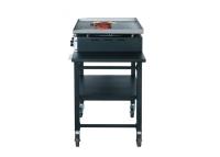 China 4 Burner Gas Griddle Grill Outdoor Flat Top Cart Portable Tabletop Barbecue Gas Grill for sale