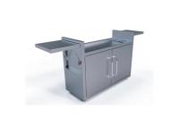 China Party BBQ Grill Trolley Gas Outdoor Barbeque Trolley Camping Tool Portable Cart CE for sale