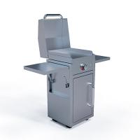 China Portable Barbeque BBQ Grill Cart Freestanding Stainless Steel OEM ODM TLGTOF021 for sale