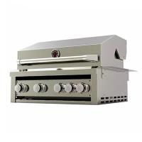 China 30 Inch 4 Burner Built In Gas Grills With Side Burner Outdoor Kitchen for sale