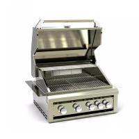 China 30 Inch 4 Burner Built In Gas Grills With Side Burner Outdoor Kitchen for sale