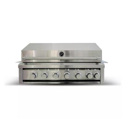 China Built In Lp Gas Grill 6 Burner Inbuilt Bbq Outdoor 38