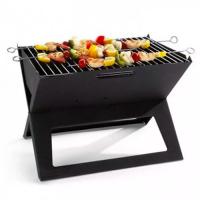 China Stainless Steel Portable Folding Charcoal Bbq Grill Portable Mini X Shape Table 17.7