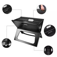 China Stainless Steel Portable Folding Charcoal Bbq Grill Portable Mini X Shape Table 17.7