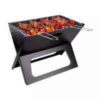 China Stainless Steel Portable Folding Charcoal Bbq Grill Portable Mini X Shape Table 17.7