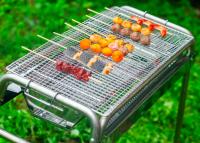 China Small Portable Charcoal Bbq Grill For Camping Outdoor Backyard Household Simple 35.24