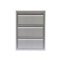 China Custom Stainless Steel Bbq Doors And Drawers For Outdoor Kitchens Flush Mount 68 Lbs for sale