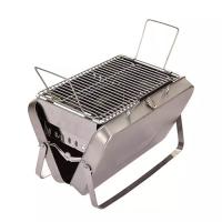China Portable Collapsible Charcoal Grills For Camping Suitcase Briefcase Barbecue Grill Bbq Cooking for sale