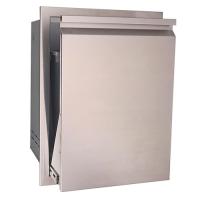 China Propane Outdoor Bbq Drawers Stainless Steel Tank Storage Trash Island Can for sale