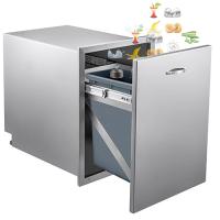 China Trash Bin BBQ Storage Drawers Barbecue Narrow Rollout Stainless Steel  20.4