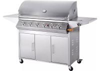 China Built In Freestanding Gas Grills And Stove Combo 6 Burners 40 Inch Outdoor for sale