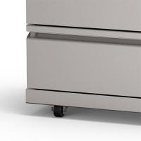 China Pull Out 3 Tier BBQ Storage Drawers Stainless Steel Outdoor Kitchen Doors And Drawers for sale