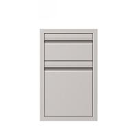 China Double Access BBQ Storage Drawers Grill Stainless Steel Built In Island for sale
