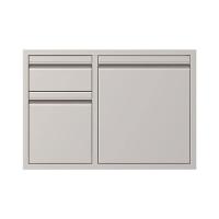 China Barbeque Outdoor Kitchen Door Drawer Combo Heat Resistance TLDDOI021 for sale