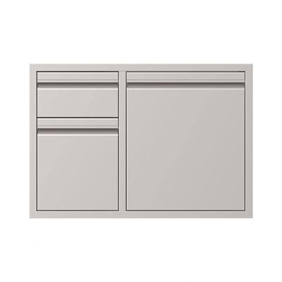 China Barbeque Outdoor Kitchen Door Drawer Combo Heat Resistance TLDDOI021 for sale