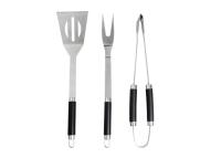 China Portable Bbq Utensils 3 Pieces Stainless Steel Cooking Barbeque Grill Accessories 14.6