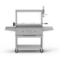 China Drop In Countertop Charcoal Grill Outdoor Built In Charcoal Barbecue Grills Fire  854 Sq.In. for sale