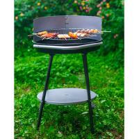 China 24 Inch 20 Inch Freestanding Charcoal Grills With Wheels BBQ Camping for sale